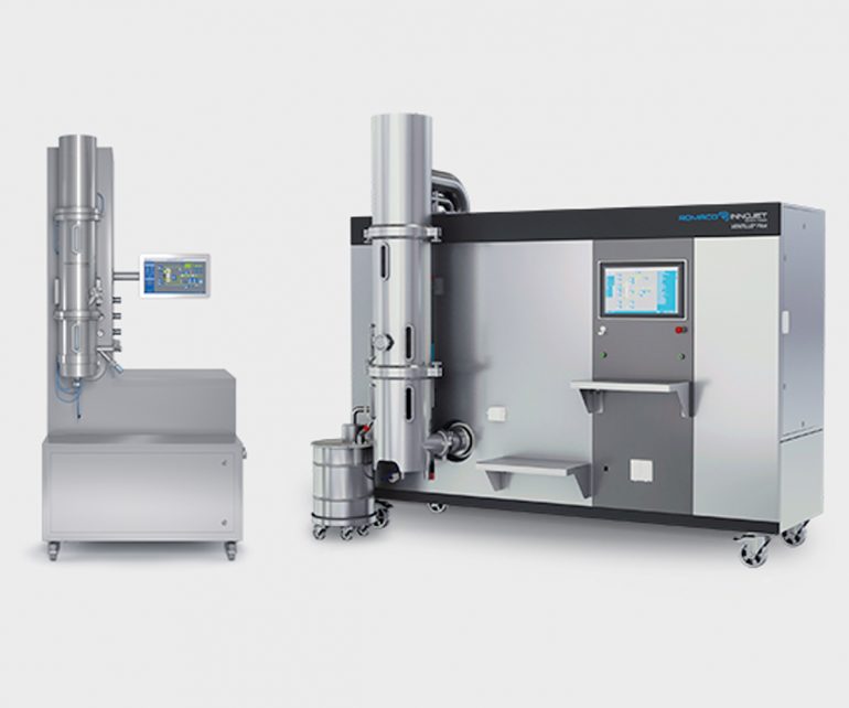 Romaco Innojet | Drying, Coating and Granulation | Pharmamachinery Ltd